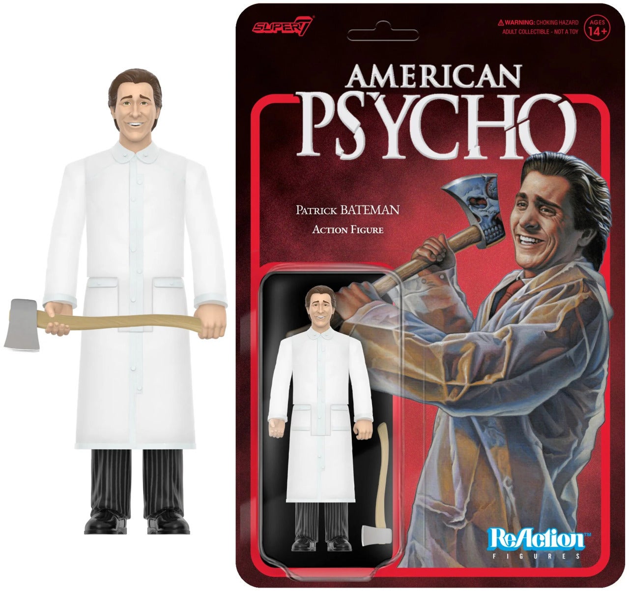 American Psycho - Patrick Bateman Reaction figure | Funky Town Comics ...