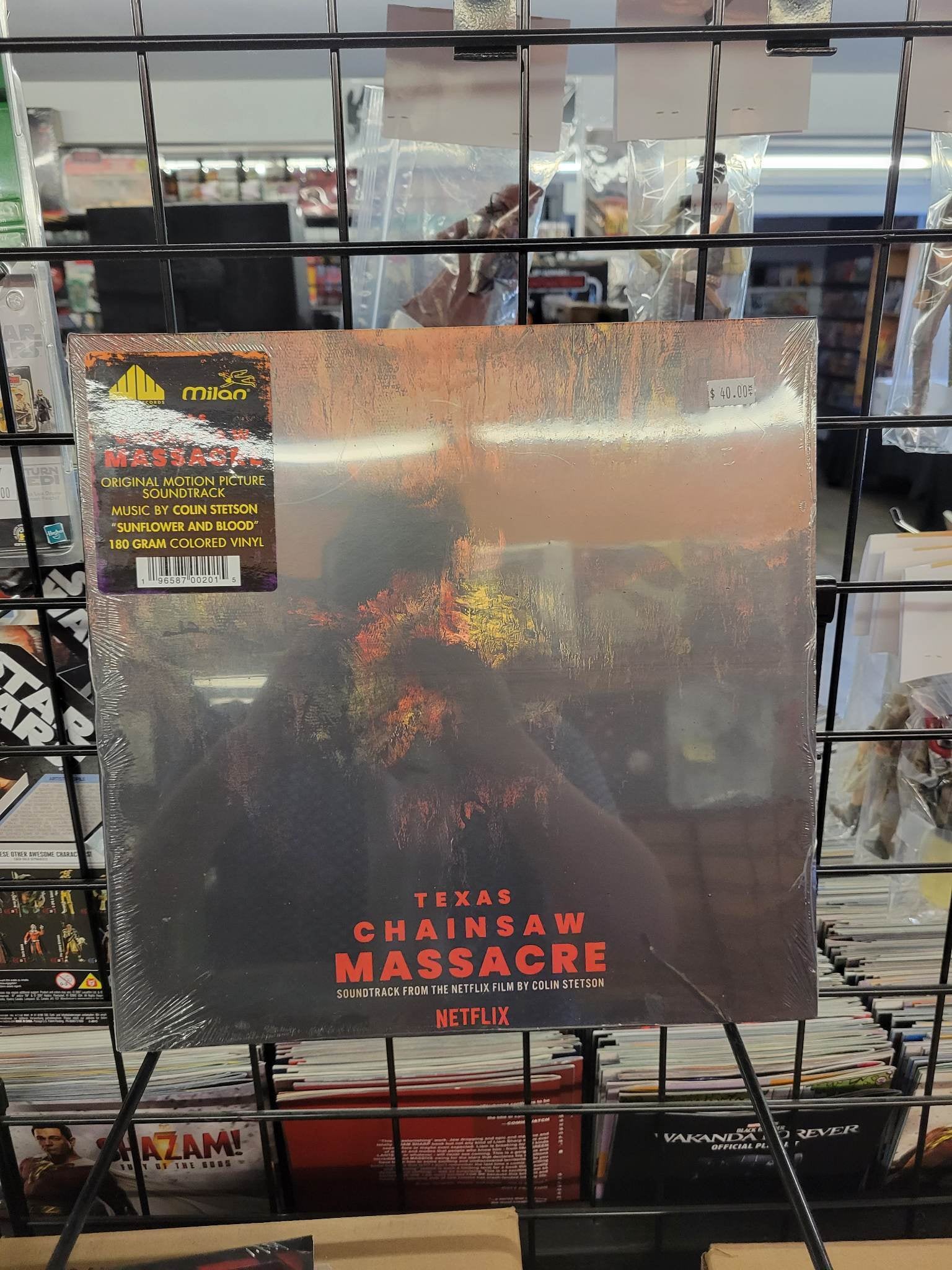 Texas Chainsaw Massacre Original Motion Soundtrack 180 Gram Colored ...