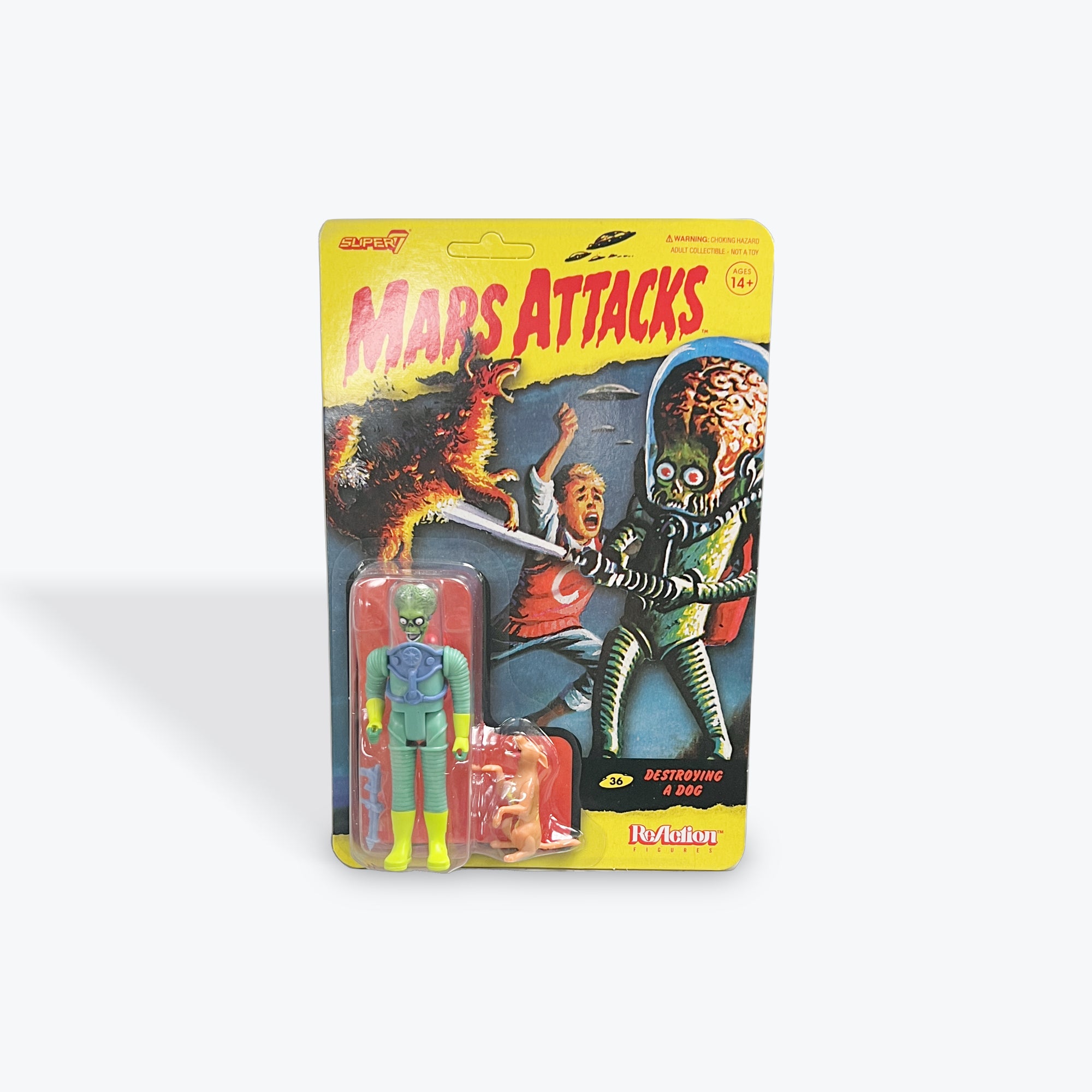 Reaction Mars Attacks - Destroying A Dog | Funky Town Comics & Vinyl